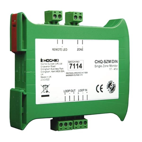 Single Zone Monitor Module With Isolator Din Rail - Hochiki | IST ...