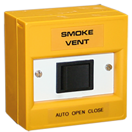 Smoke Vent Rocker Switch Yellow OPEN-AUTO-CLOSE - Call Point | IST ...